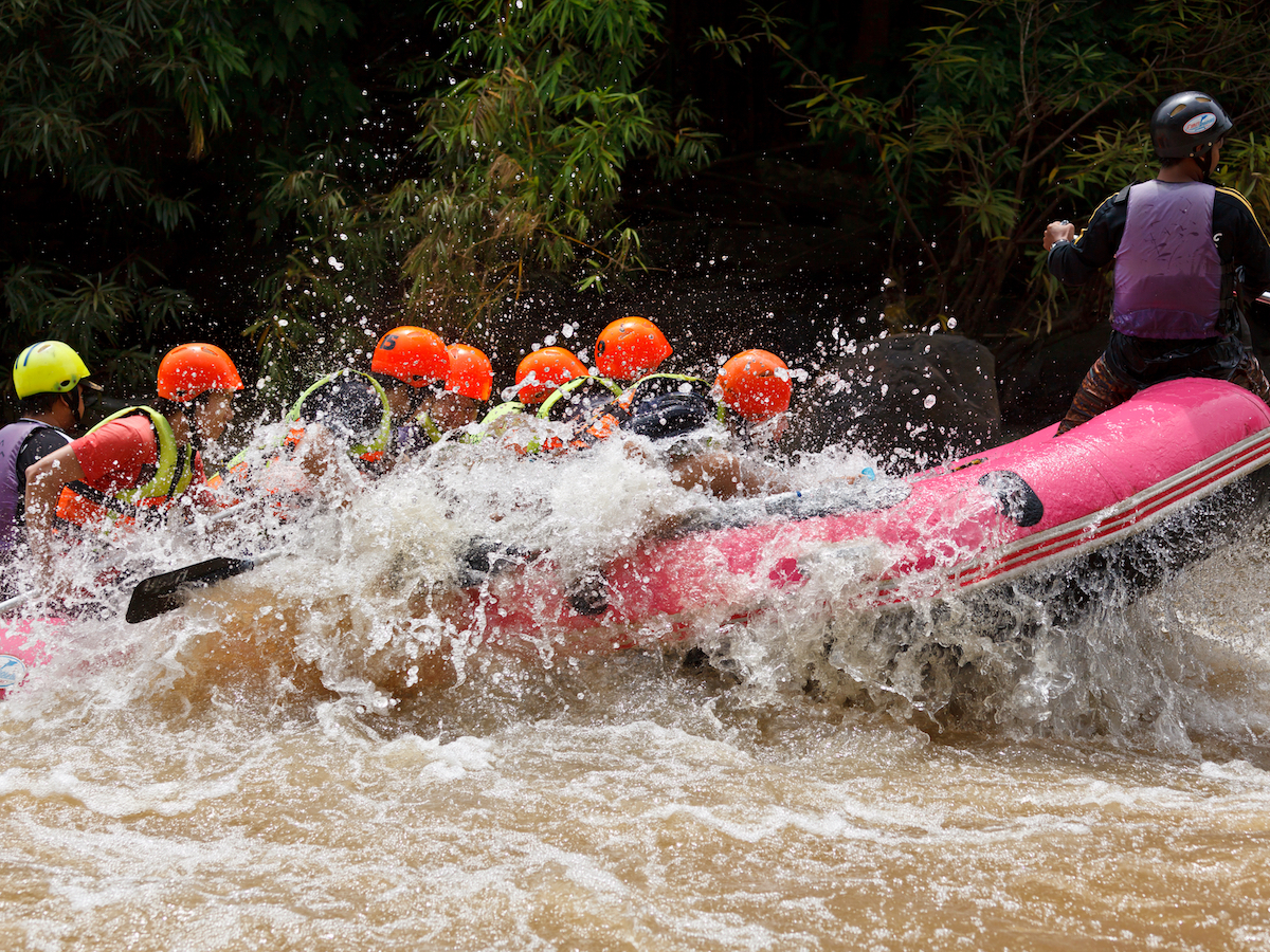 Wildwater rafting - Thai Travel Dreams