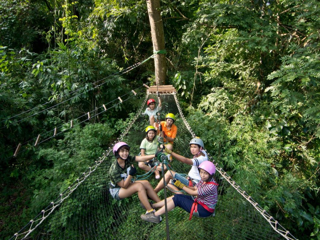 Tree Top Adventure Park - Thai Travel Dreams